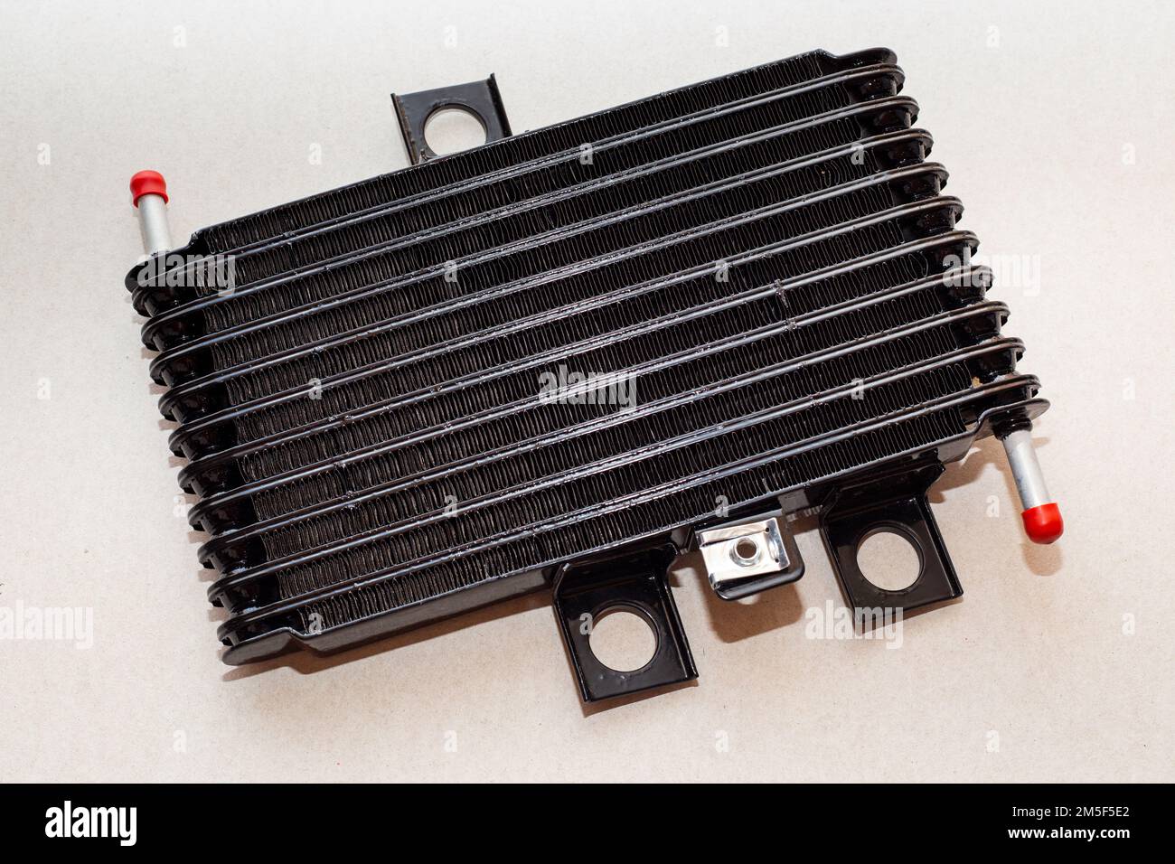 Auto transmission oil cooler. Cooling and lubrication system Stock ...