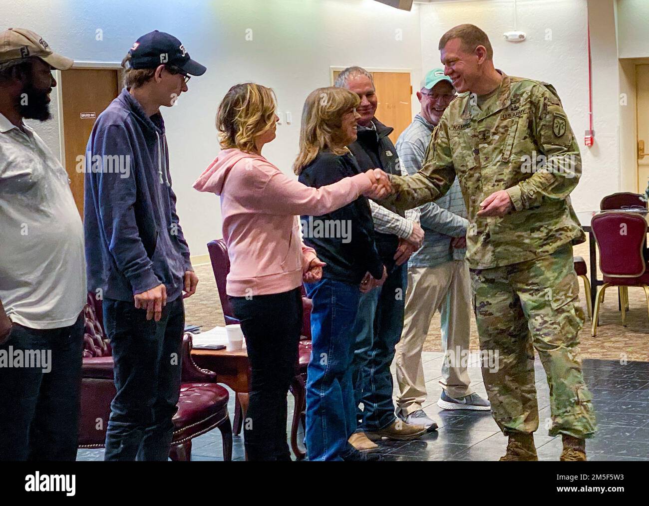 Maj. Gen. Kenneth Kamper, commanding general, Fires Center of ...