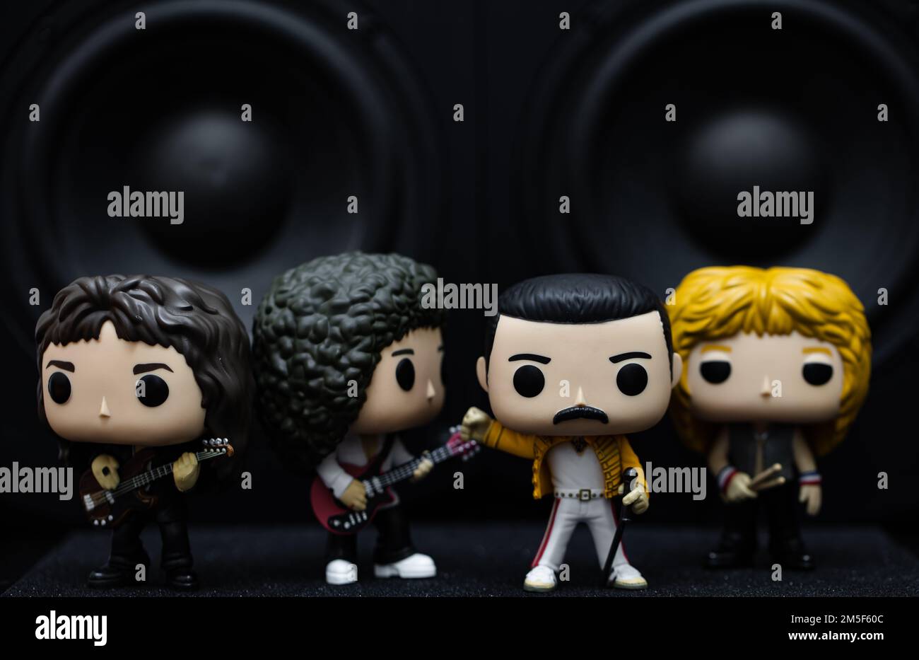 Washington, U.S. - December 27, 2022: Funko POP vinyl figures of Queen ...