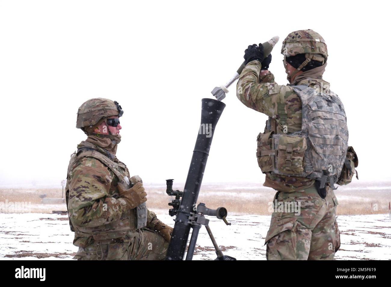 Soldier assigned to 1st Battalion, 12th Infantry Regiment, 2nd Stryker ...