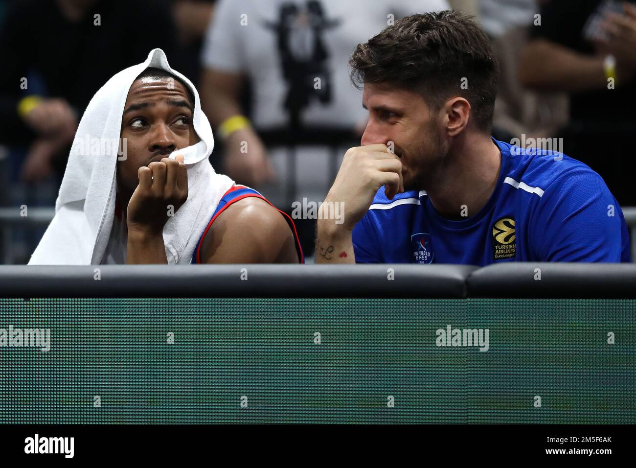 Belgrade, Serbia, 16 December 2022. Isaiah Taylor of Anadolu Efes ...