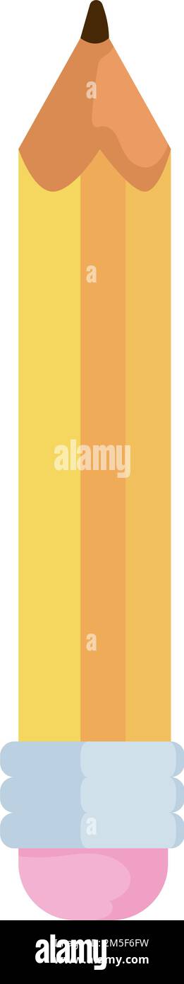 yellow pencil design Stock Vector Image & Art - Alamy