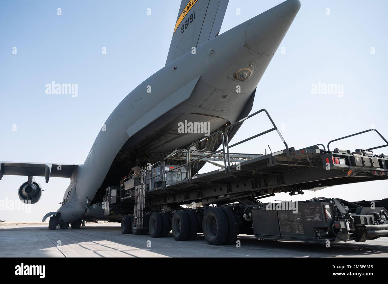 U.S. Airmen assigned to the 380th Expeditionary Logistics Readiness ...