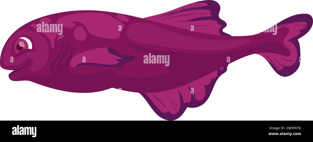 purple fish design Stock Vector Image & Art - Alamy
