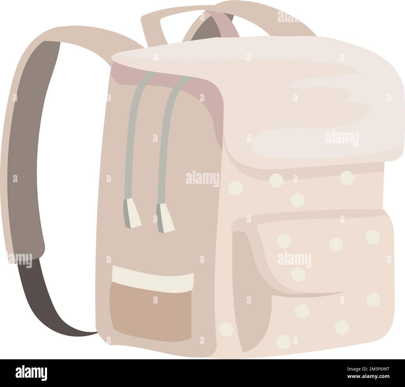 white backpack illustration Stock Vector Image & Art - Alamy