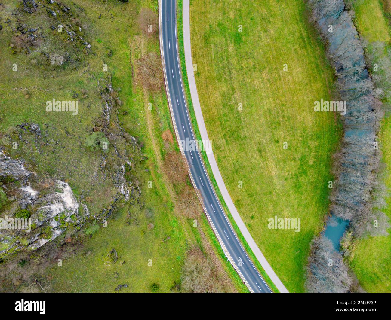 Top down drone hi-res stock photography and images - Alamy
