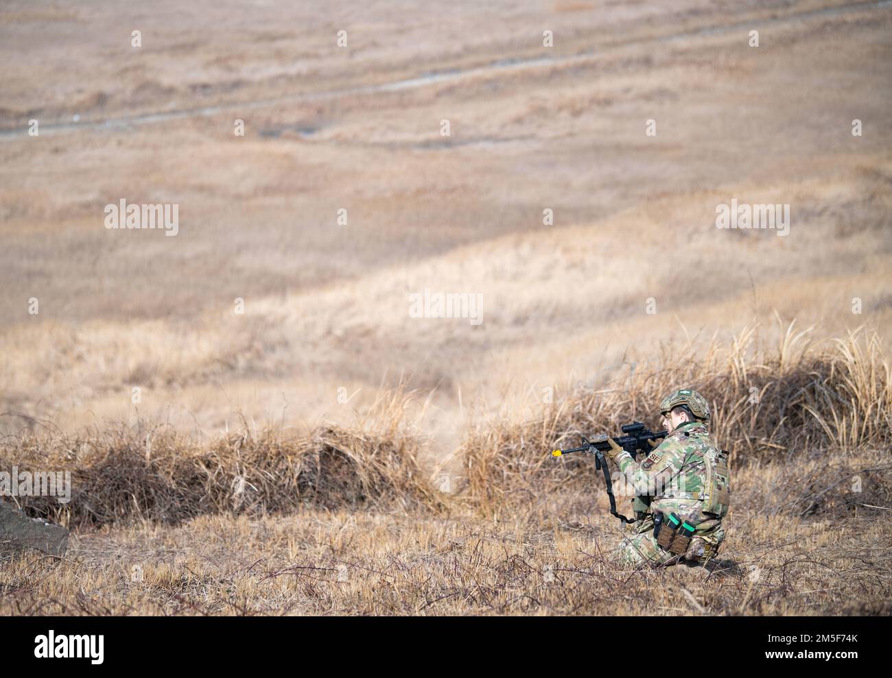 Air base ground defense field exercise hi-res stock photography and ...