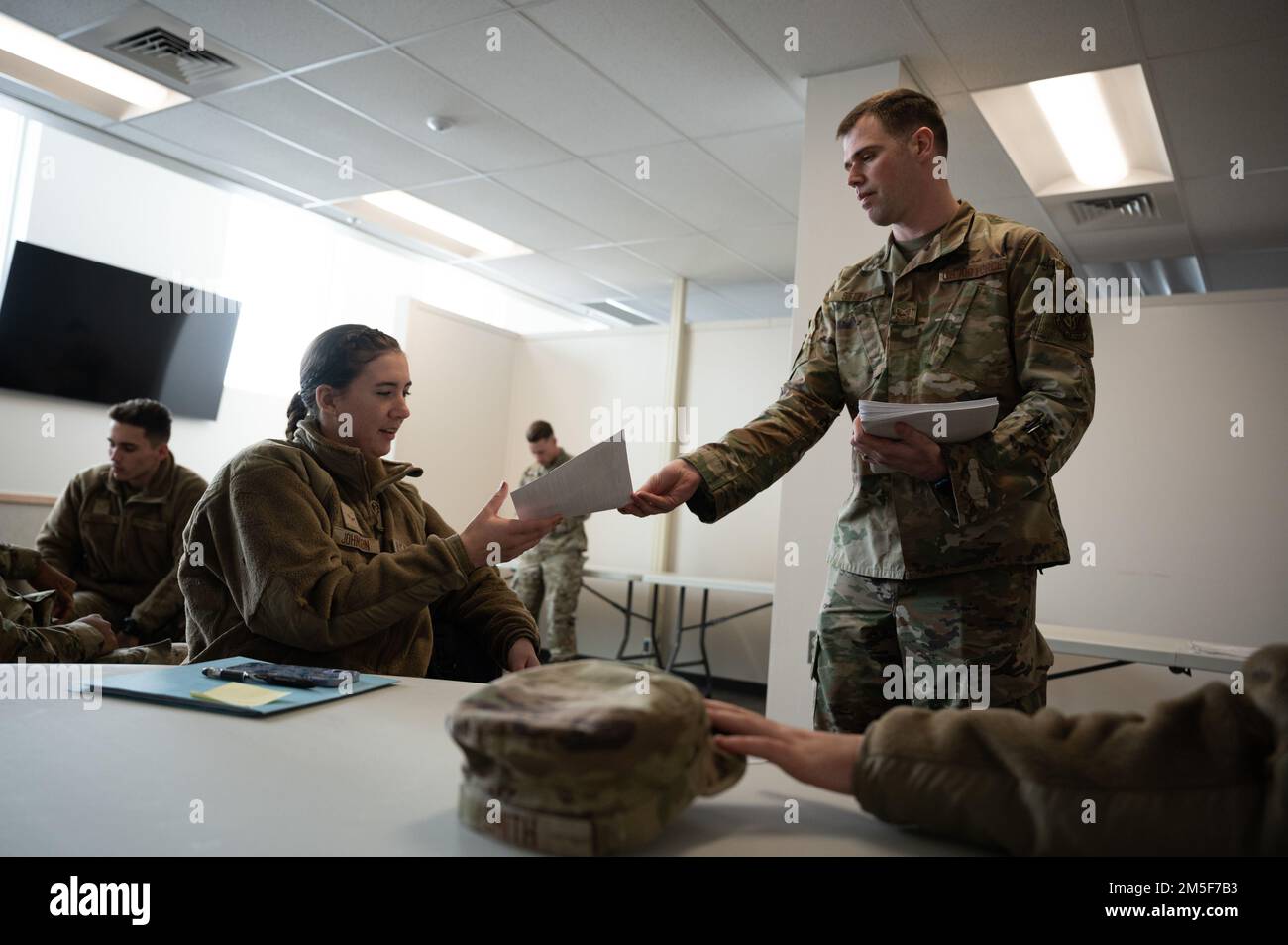 U.S. Air Force Tech. Sgt. Andrew Steindl, a 354th Civil Engineering ...