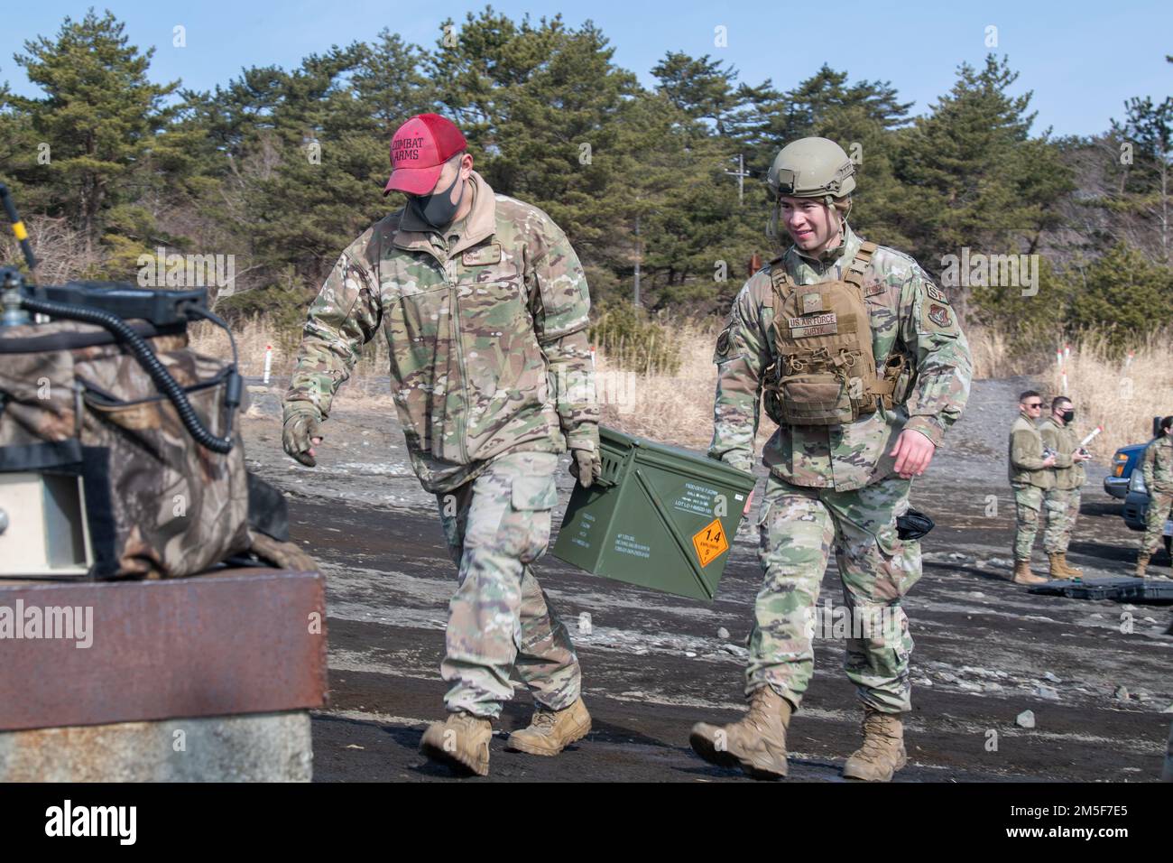 Tech Sgt. Ja Lee, 374th Security Forces Squadron combat arms training ...