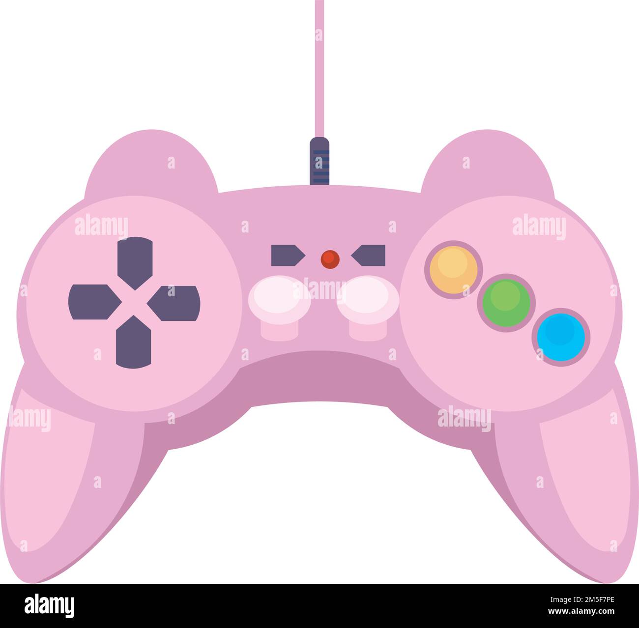pink game controller Stock Vector Image & Art - Alamy
