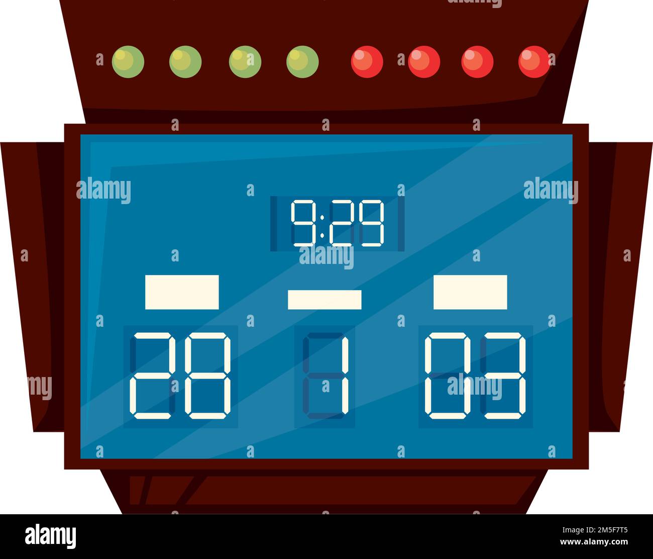 basketball scoreboard design Stock Vector Image & Art - Alamy