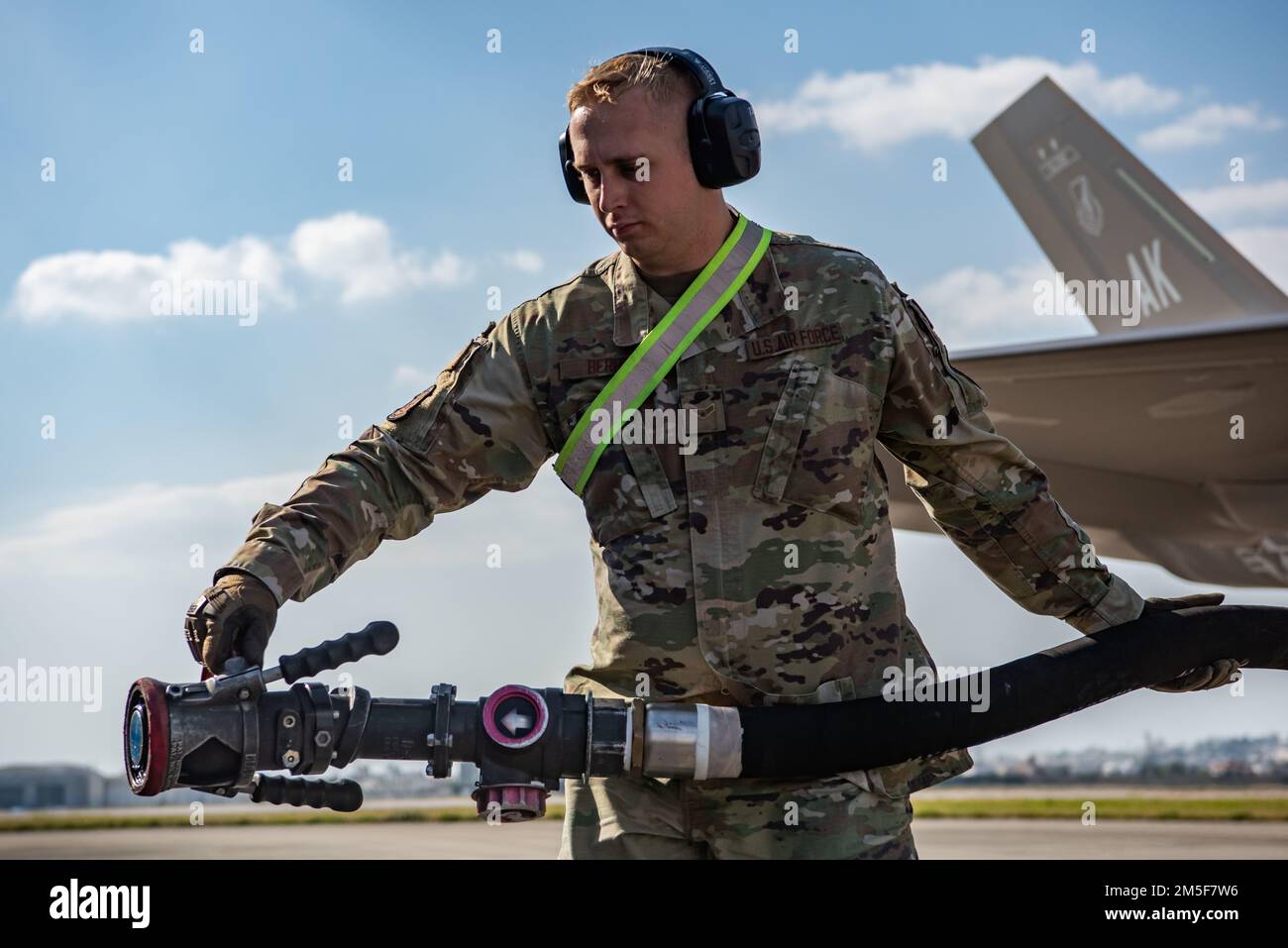 U.S. Air Force Airman 1st Class Cody Berry, 18th Logistics Readiness ...