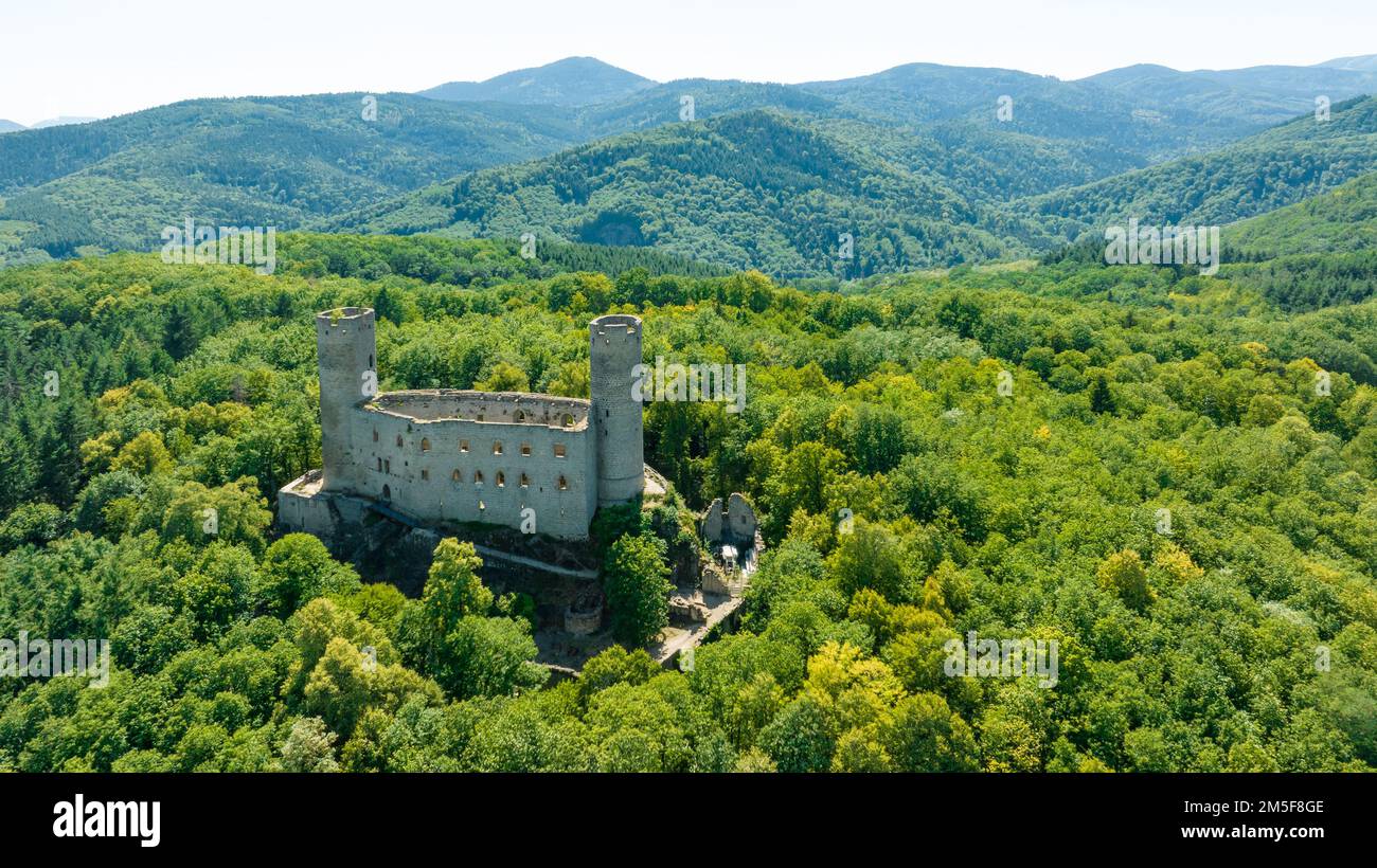 Haut andlau castle hi-res stock photography and images - Alamy