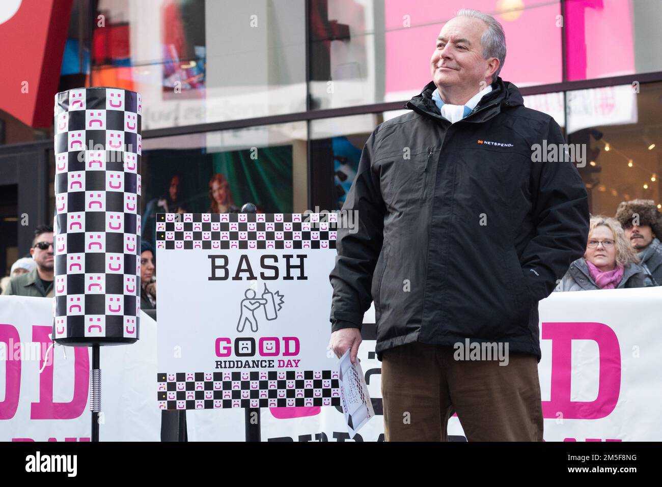 New York, USA. 28th Dec, 2022. Kelley Knutson, the president of ...