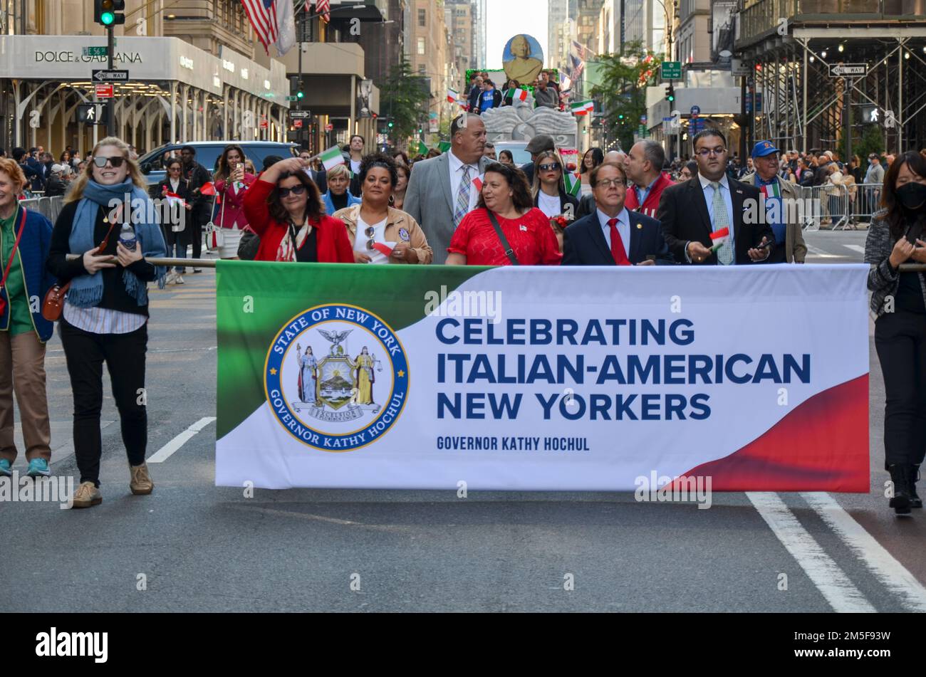 The Annual Italian Heritage Day Parade marches down Fifth Avenue in ...