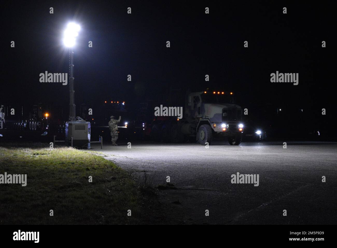 The first few Bobtail truck tractors roll out March 10, 2022 from ...