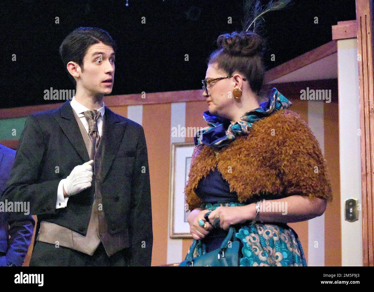 VICENZA, Italy – William Briggs, 19, performs as the “Wadsworth,” the ...
