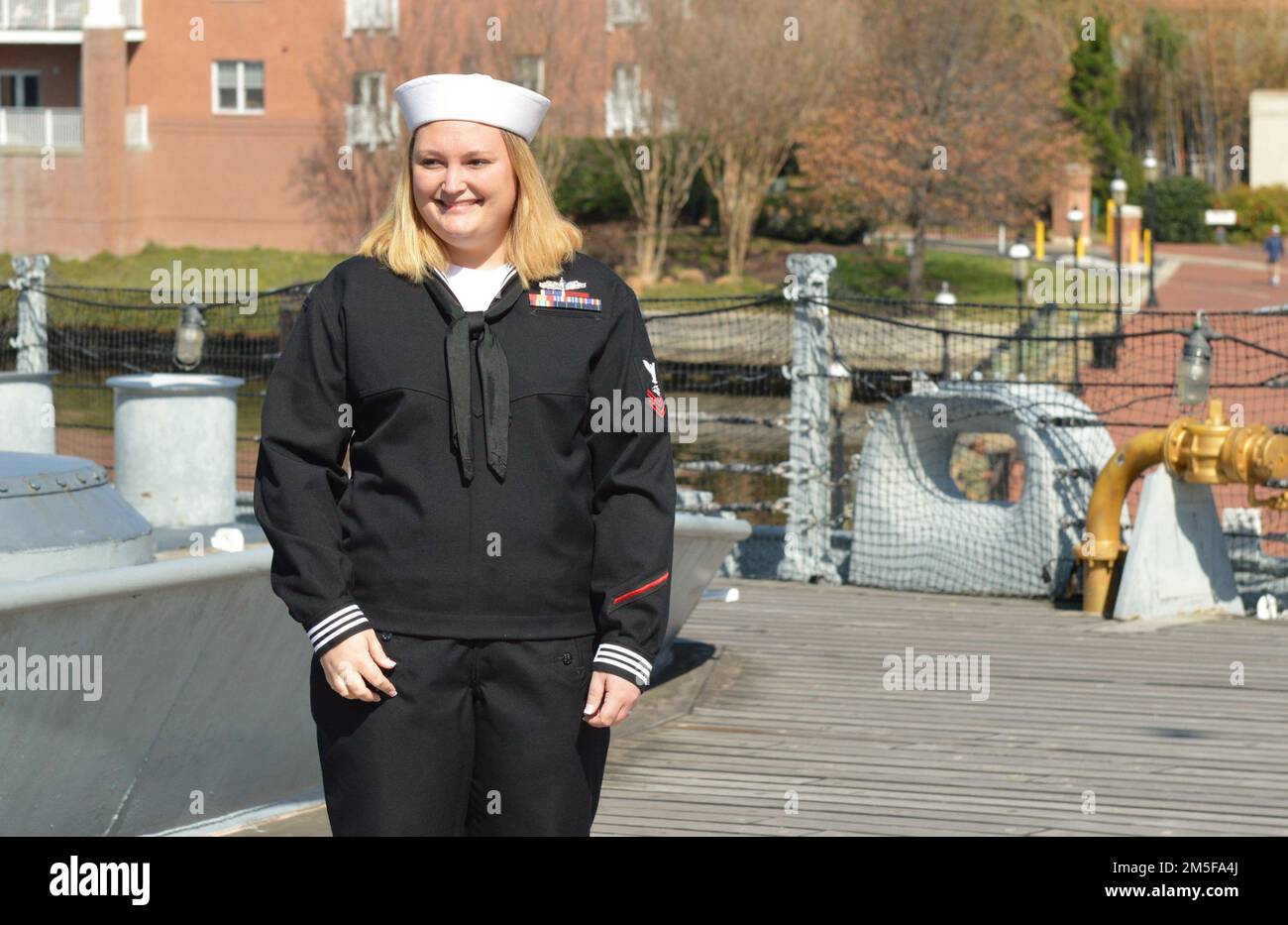 IT2(SW) Ariel Brown, assigned to Naval Information Warfare Training ...