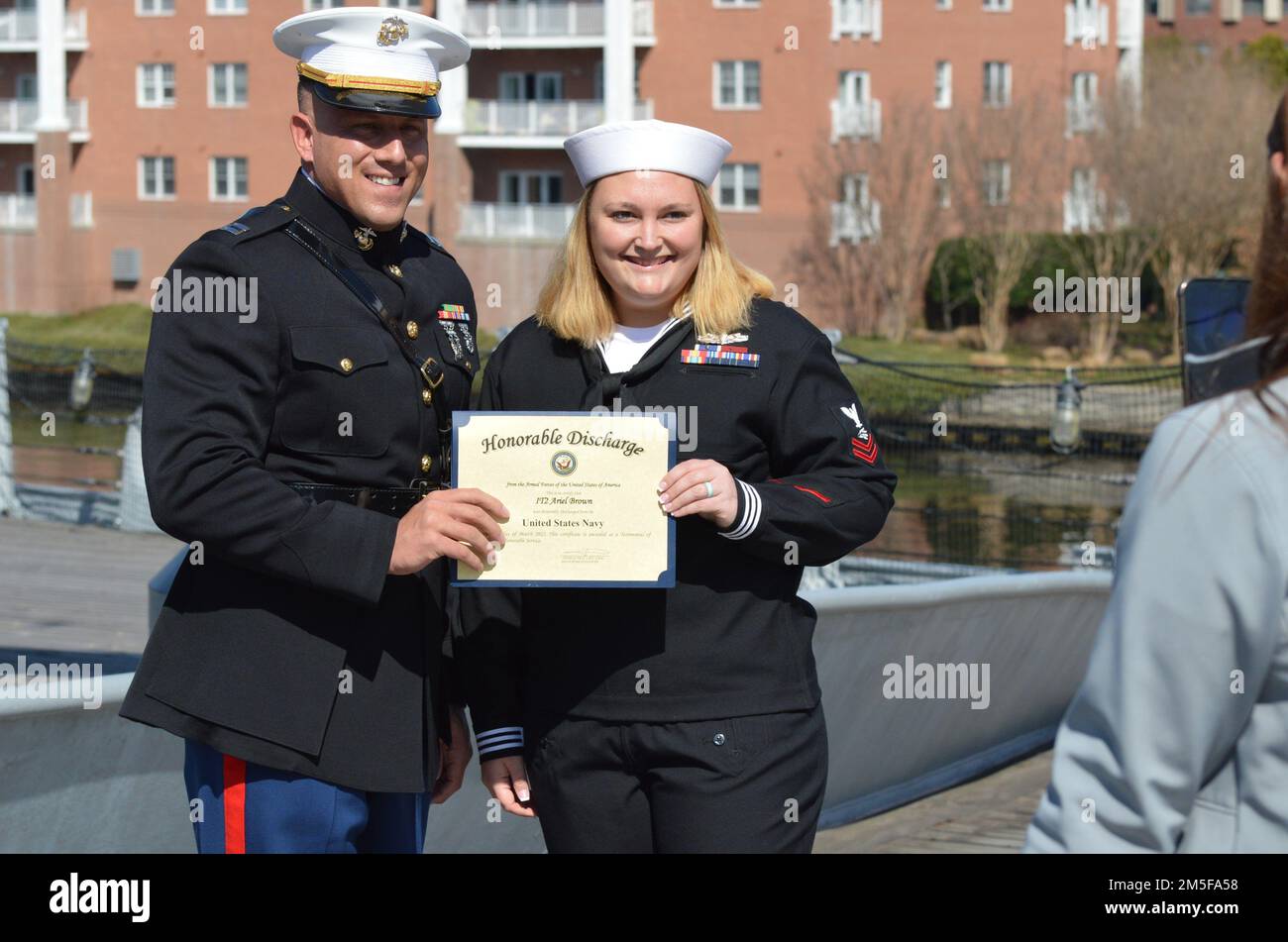 IT2(SW) Ariel Brown, assigned to Naval Information Warfare Training ...