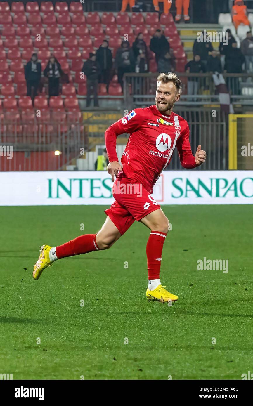 Monza, Italy. 28th Dec, 2022. Christian Gytkjaer of AC Monza seen in ...