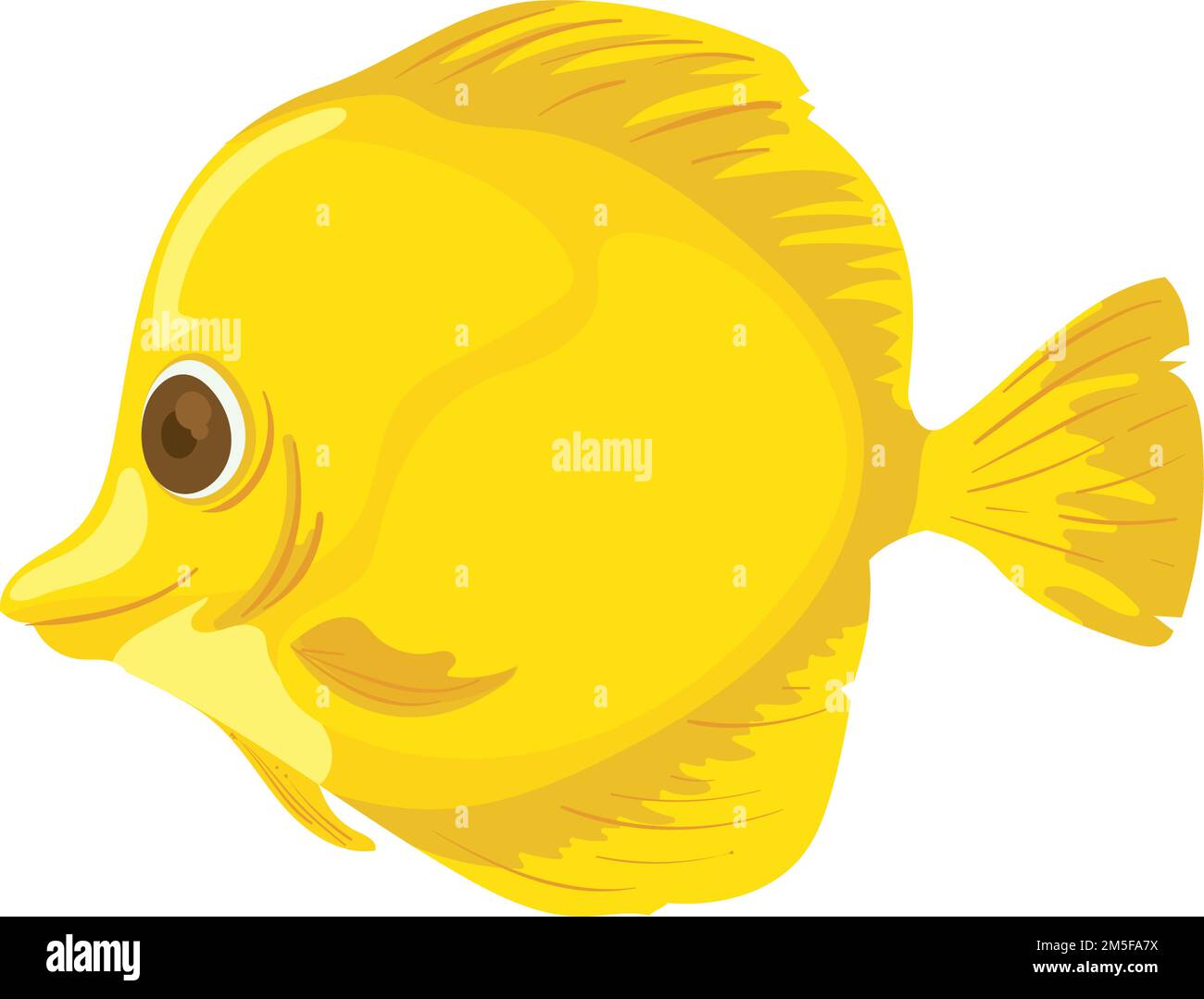 yellow fish design Stock Vector Image & Art - Alamy