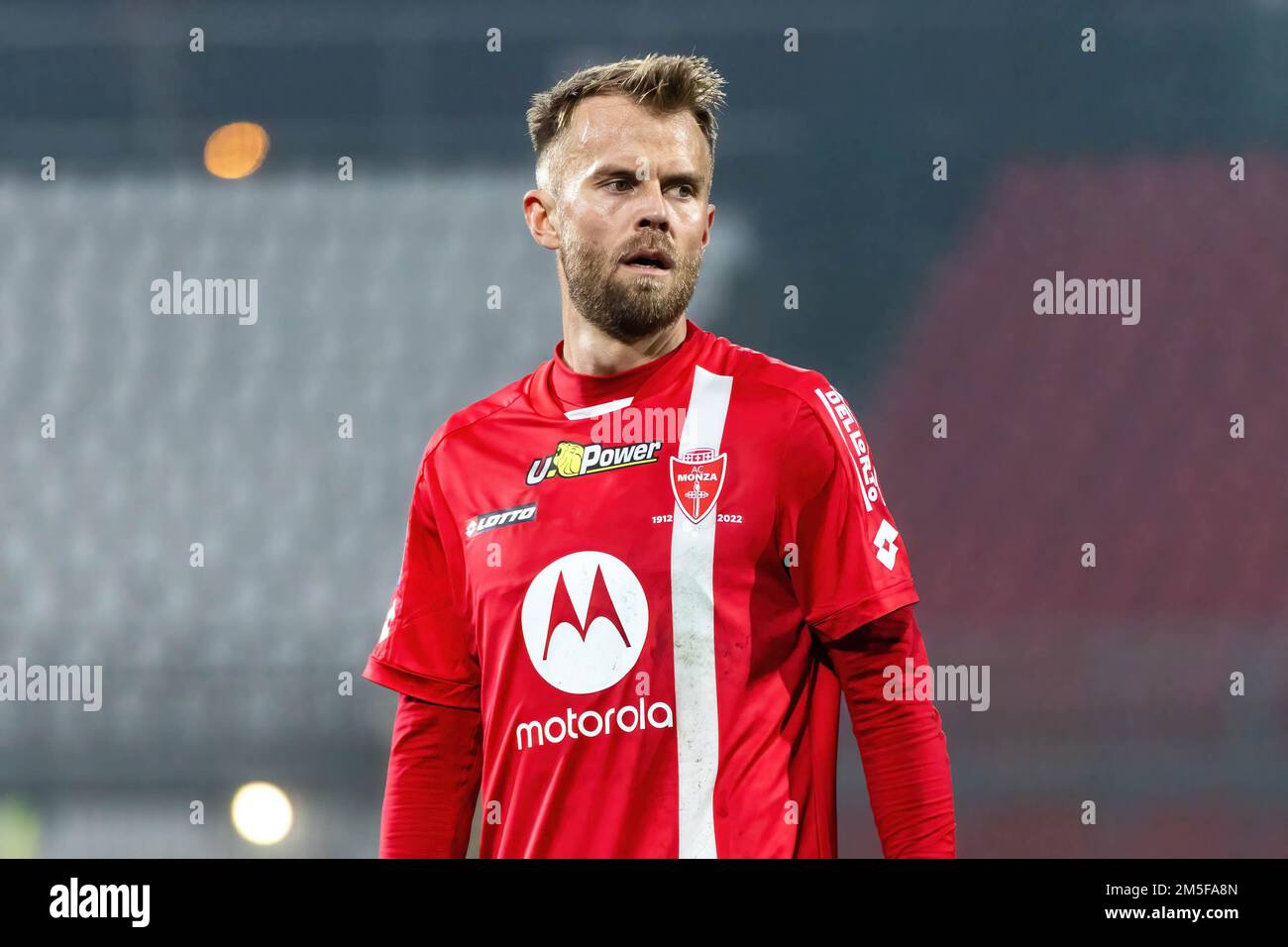 Monza, Italy. 28th Dec, 2022. Christian Gytkjaer of AC Monza seen ...