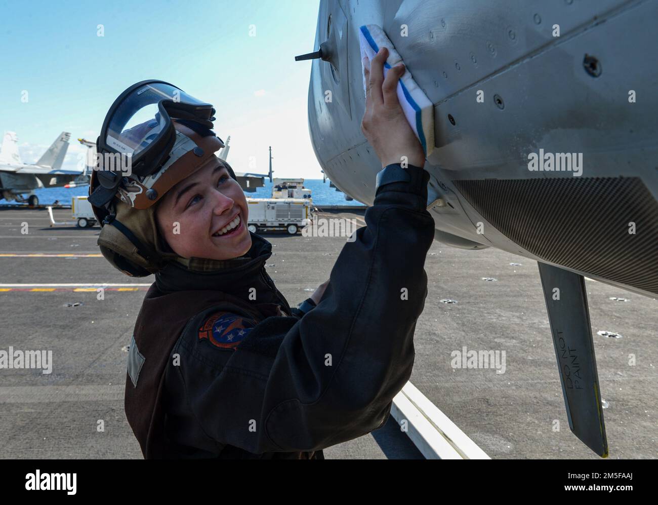 220311-N-GP384-1024 IONIAN SEA (Mar. 11, 2022) Aviation Structural ...