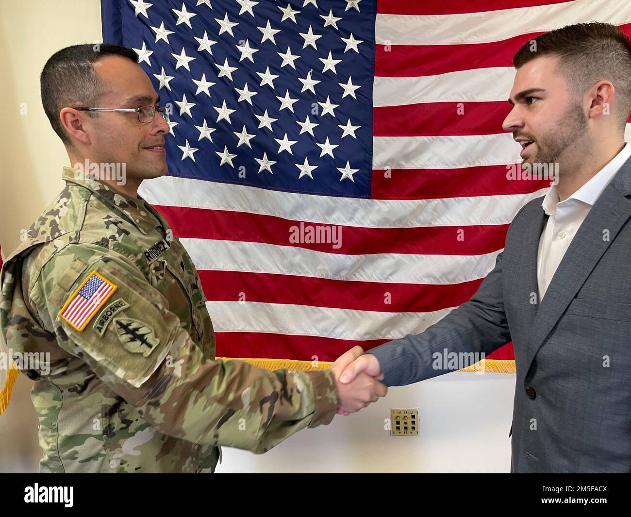 LTC Faustino Rodriguez, executive officer with the US Army 1st Medical ...