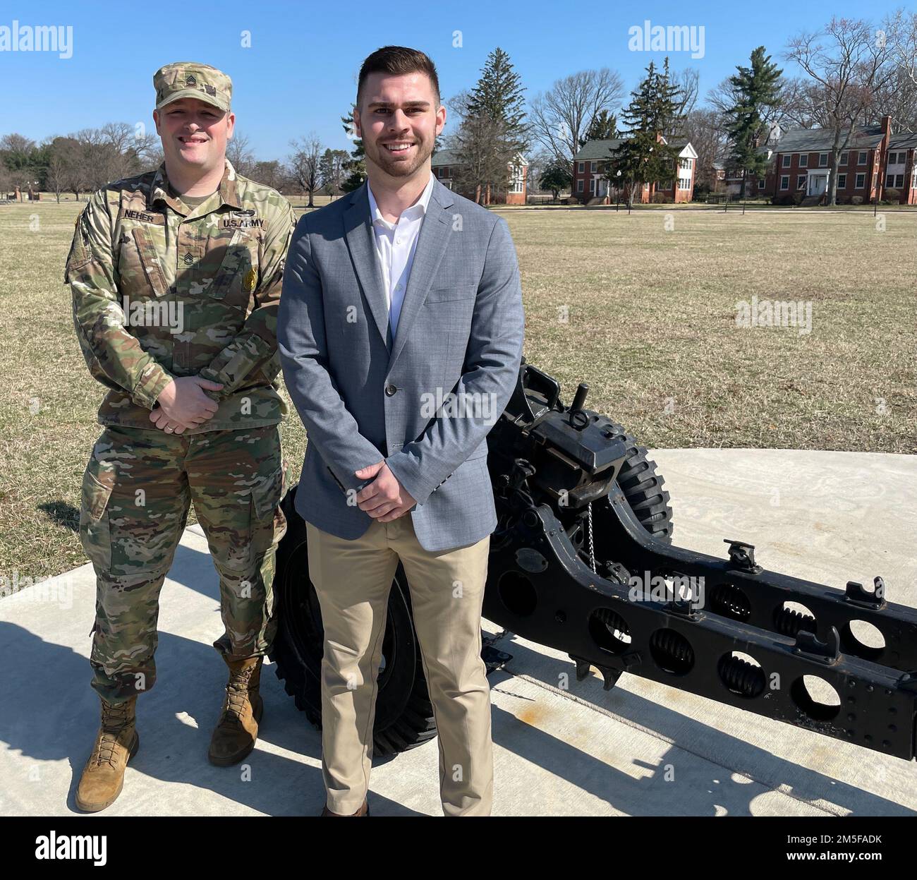 Sergeant First Class Jamey Neher and Second Lieutenant Tanner A ...
