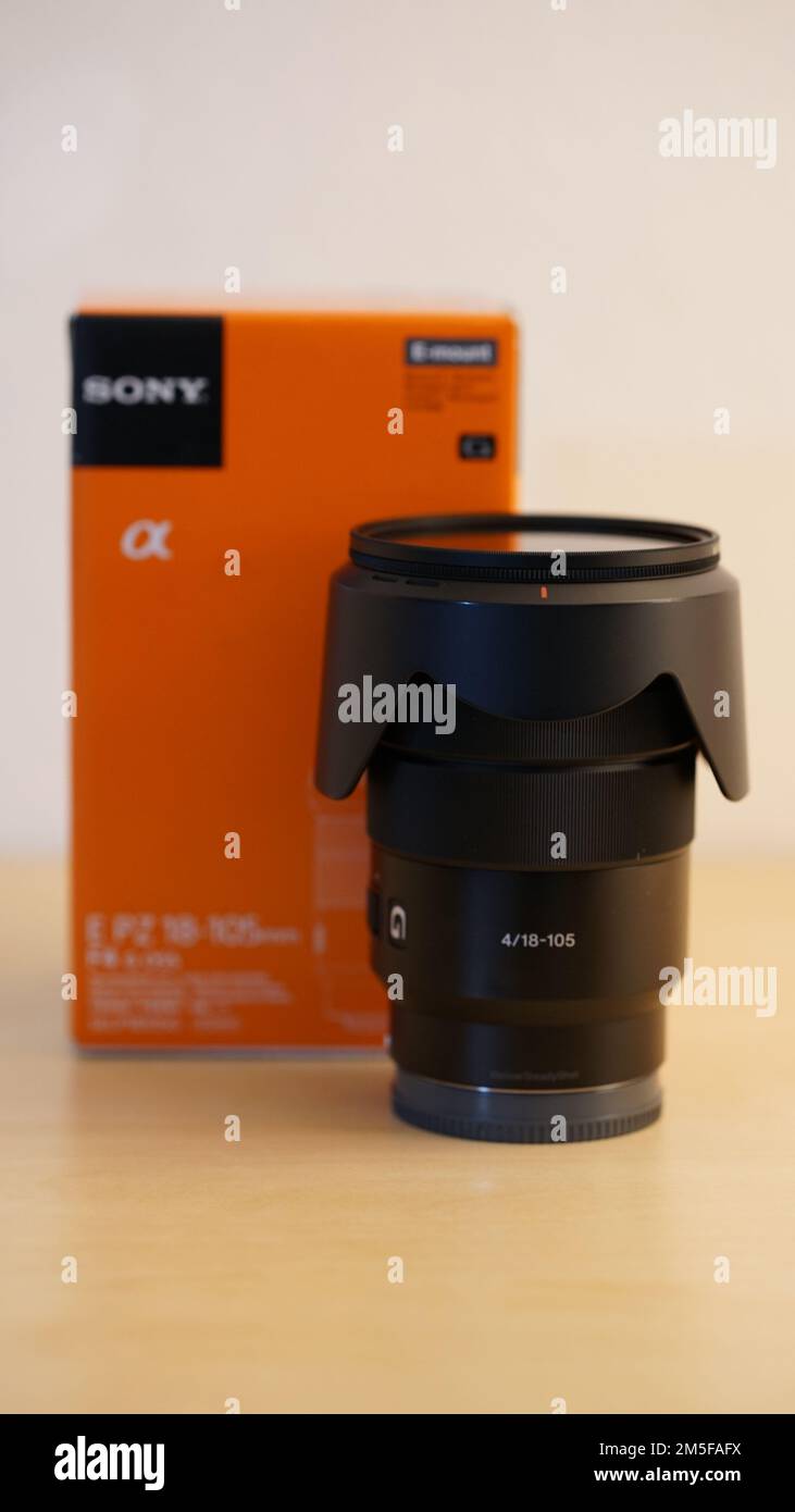 Sony apsc lens hi-res stock photography and images - Alamy