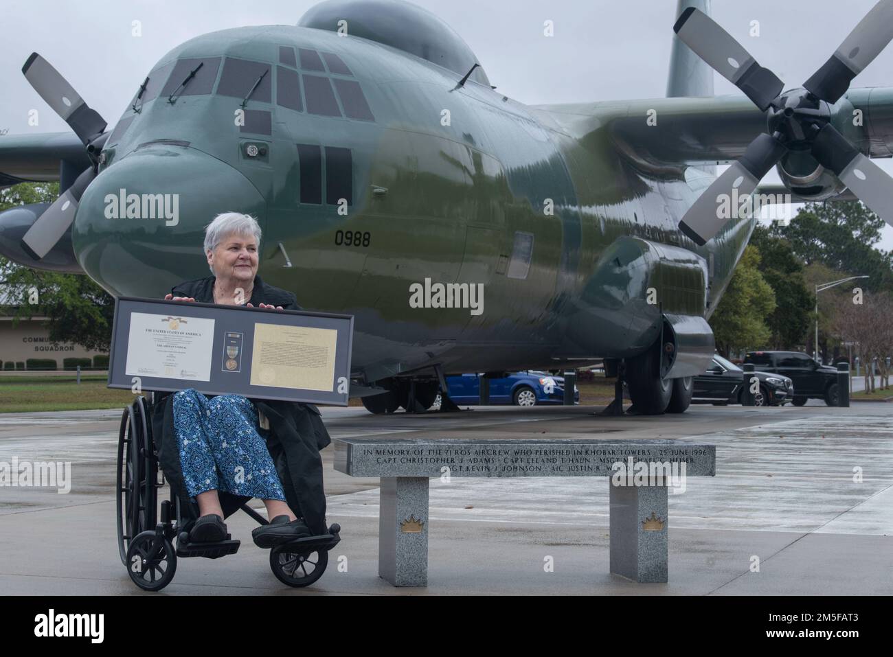Catherine Adams, mother of U.S. Air Force Capt. Christopher J.J. Adams ...