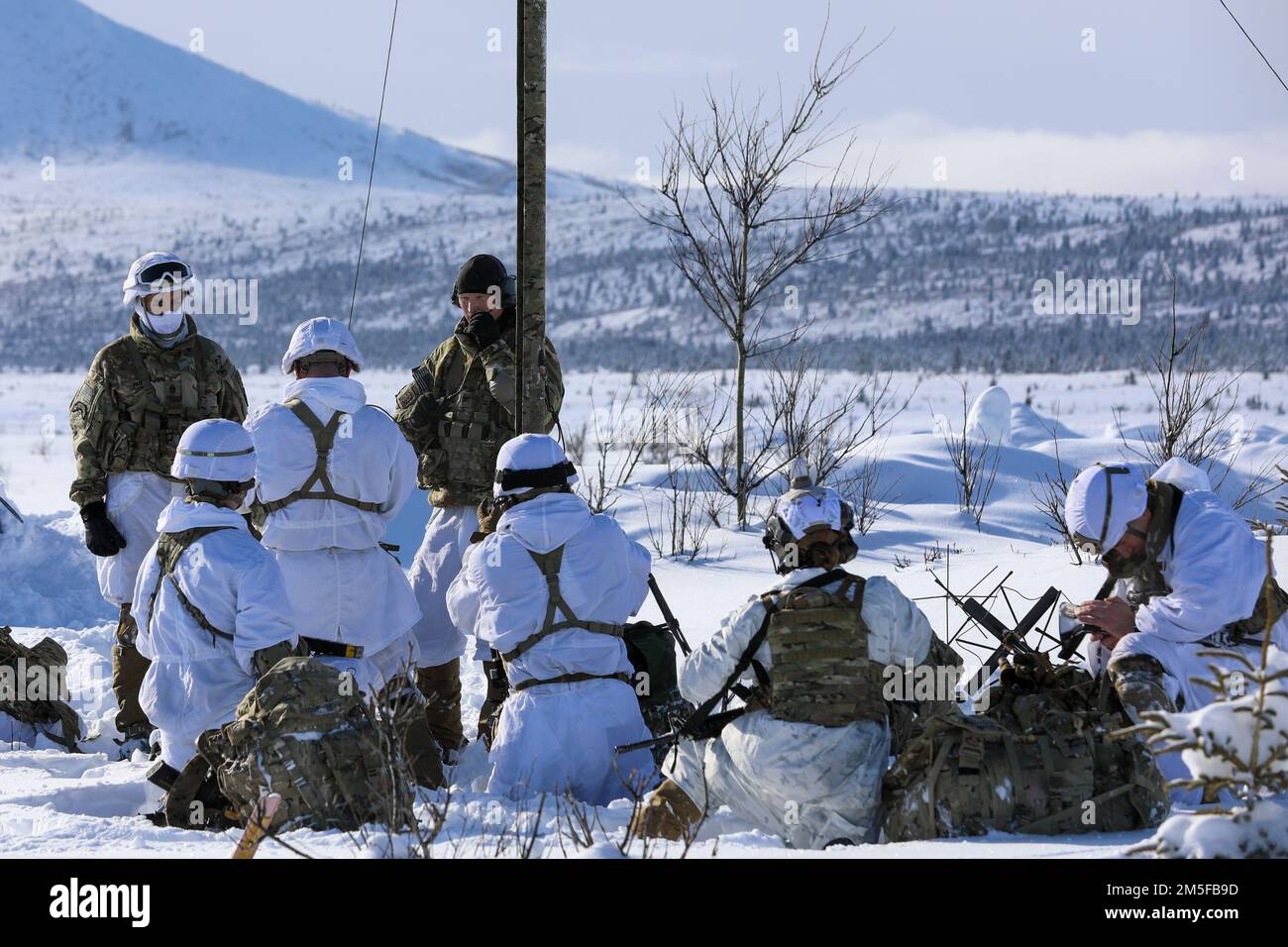 Brigade staff officers for 4th Infantry Brigade Combat Team (Airborne ...