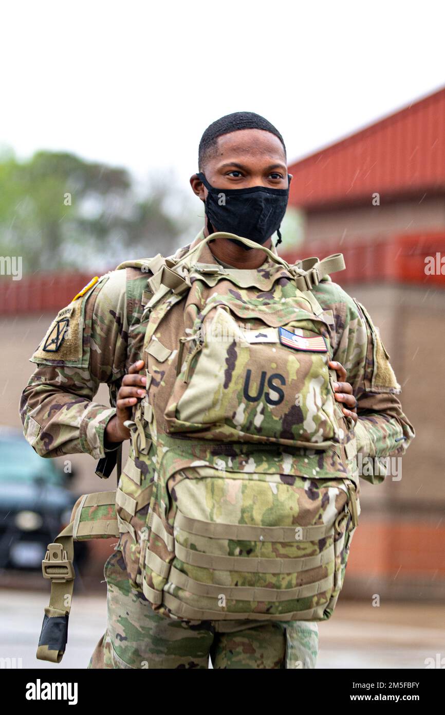 U.S. Army Sgt. Shamarrius Madison, a wheeled vehicle mechanic assigned ...