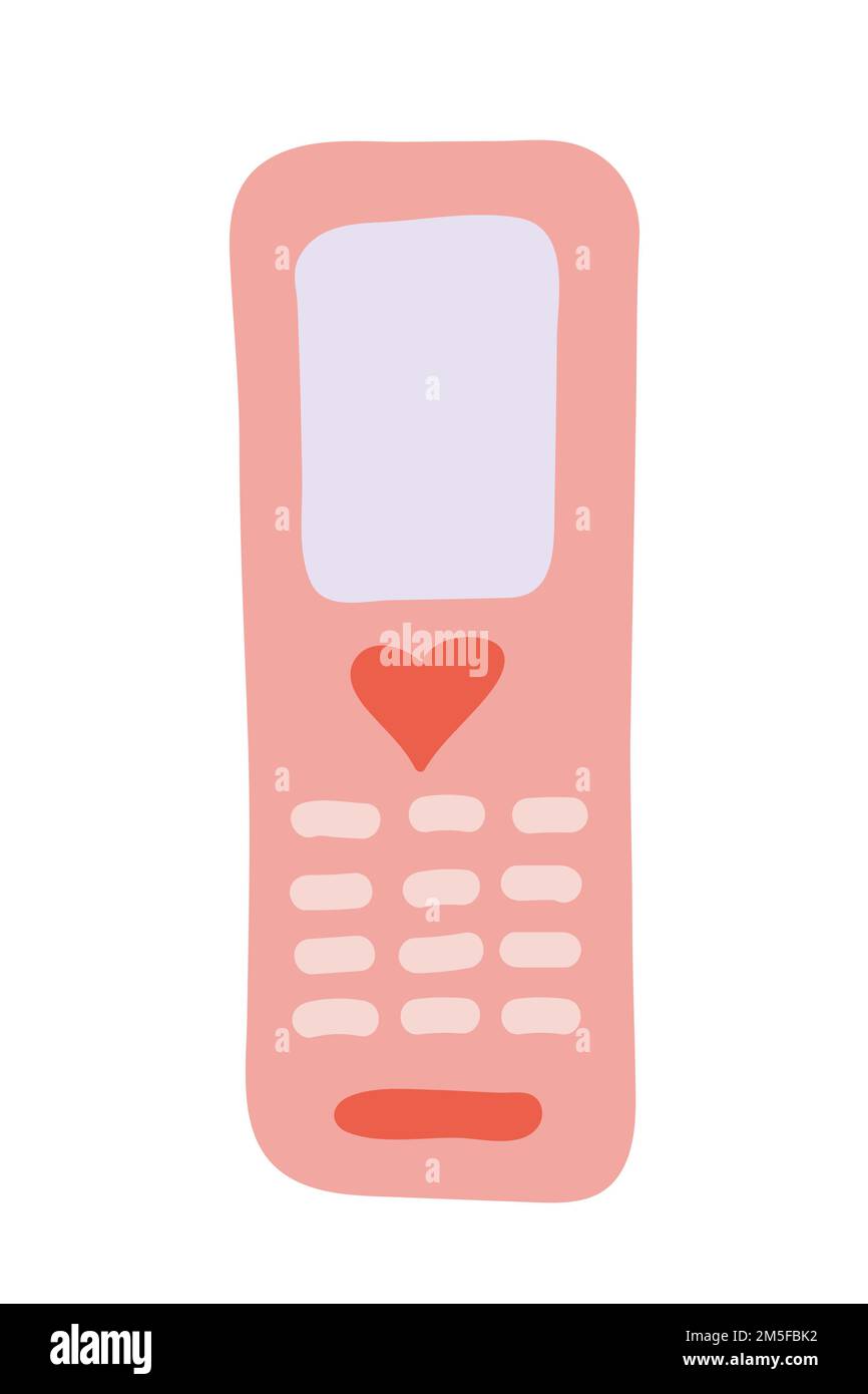 Phone kiss Stock Vector Images - Alamy