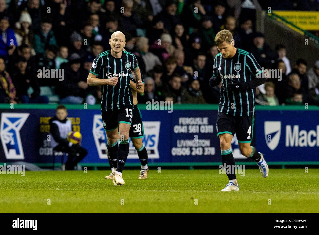 28th December 2022; Easter Road, Edinburgh, Scotland: Scottish ...