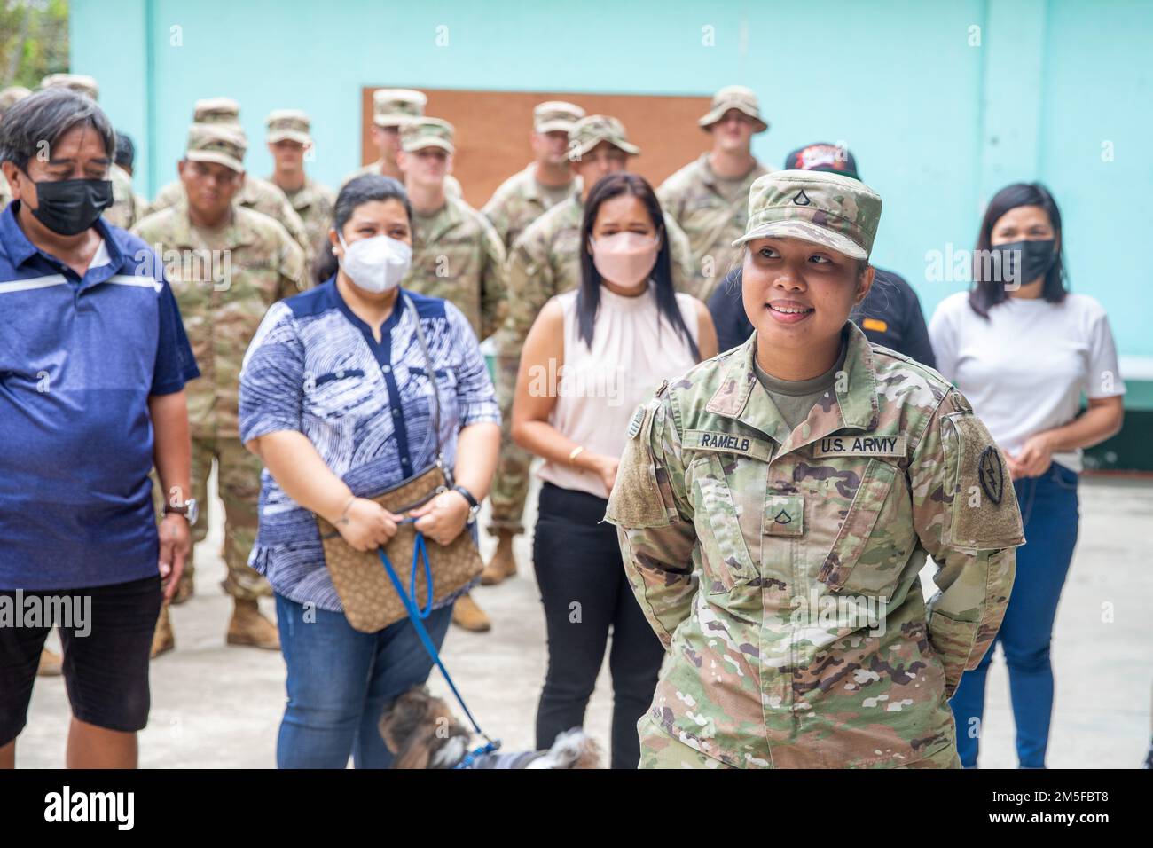 U.S. Army Spc. Jessica Ramelb, a unit supply specialist with 3rd ...