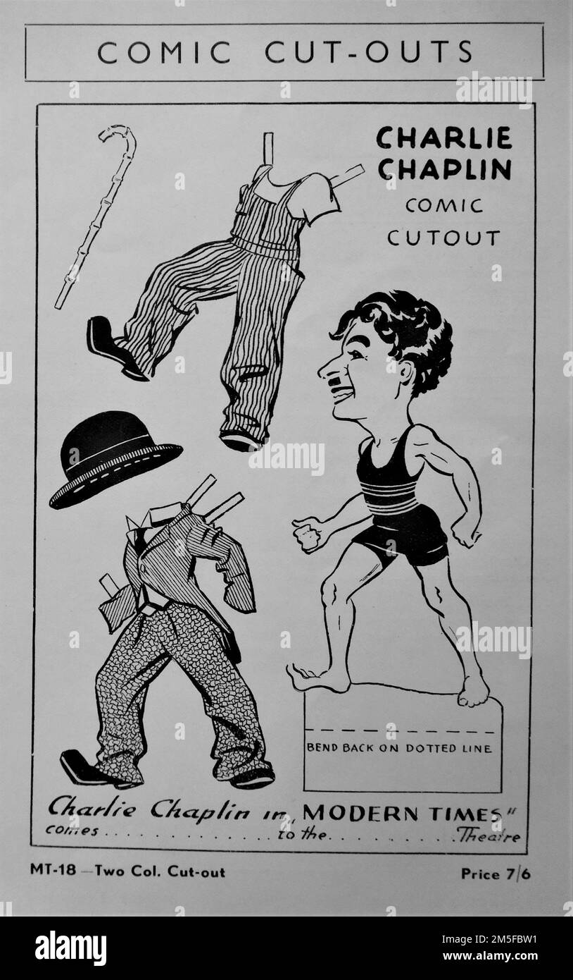 CHARLIE CHAPLIN as The Tramp in MODERN TIMES 1936 director / producer ...