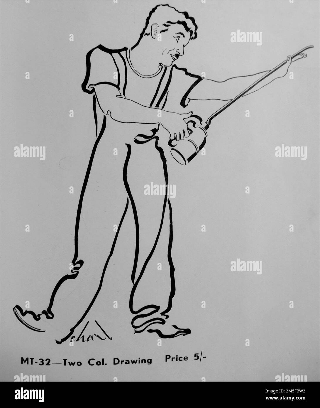 CHARLIE CHAPLIN as The Tramp in MODERN TIMES 1936 director / producer ...