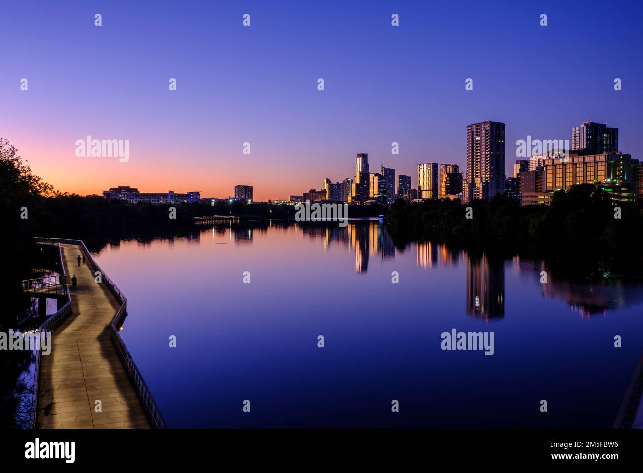 Austin boardwalk hi-res stock photography and images - Alamy