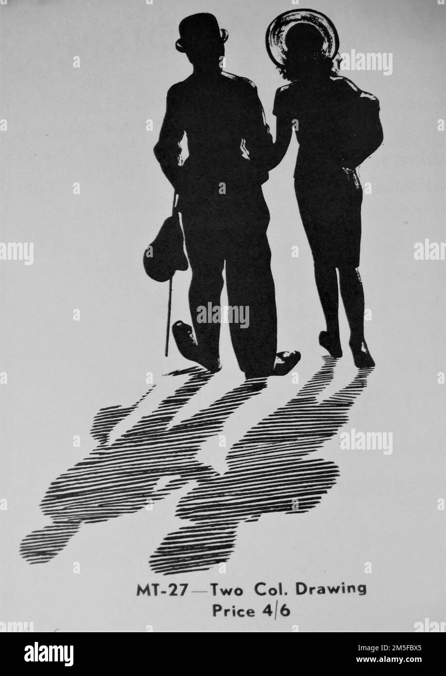 CHARLIE CHAPLIN as The Tramp and PAULETTE GODDARD as a Gamin in MODERN ...