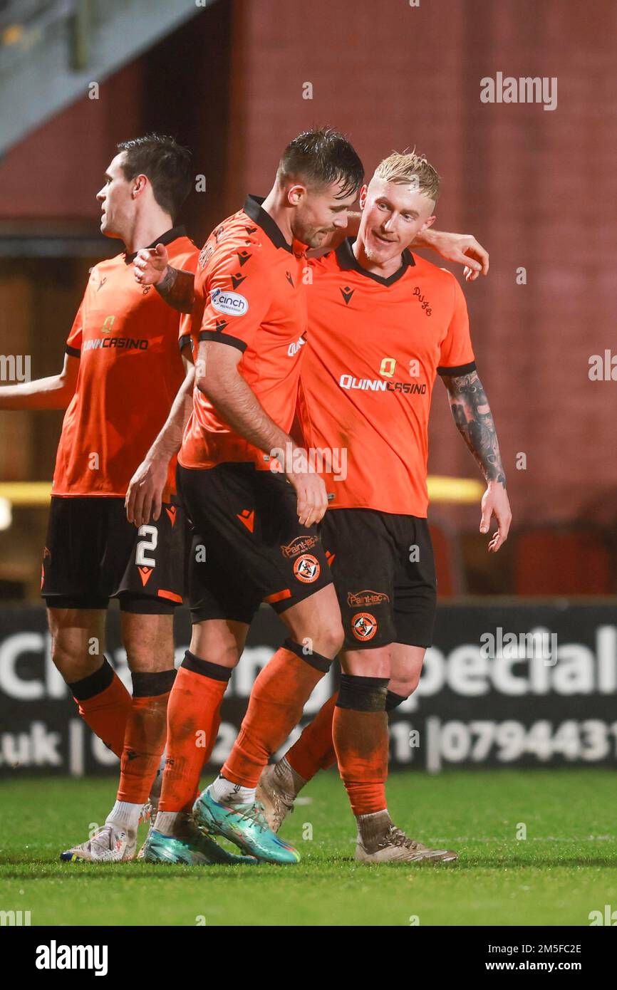 28th December 2022; Tannadice Park, Dundee, Scotland: Scottish ...