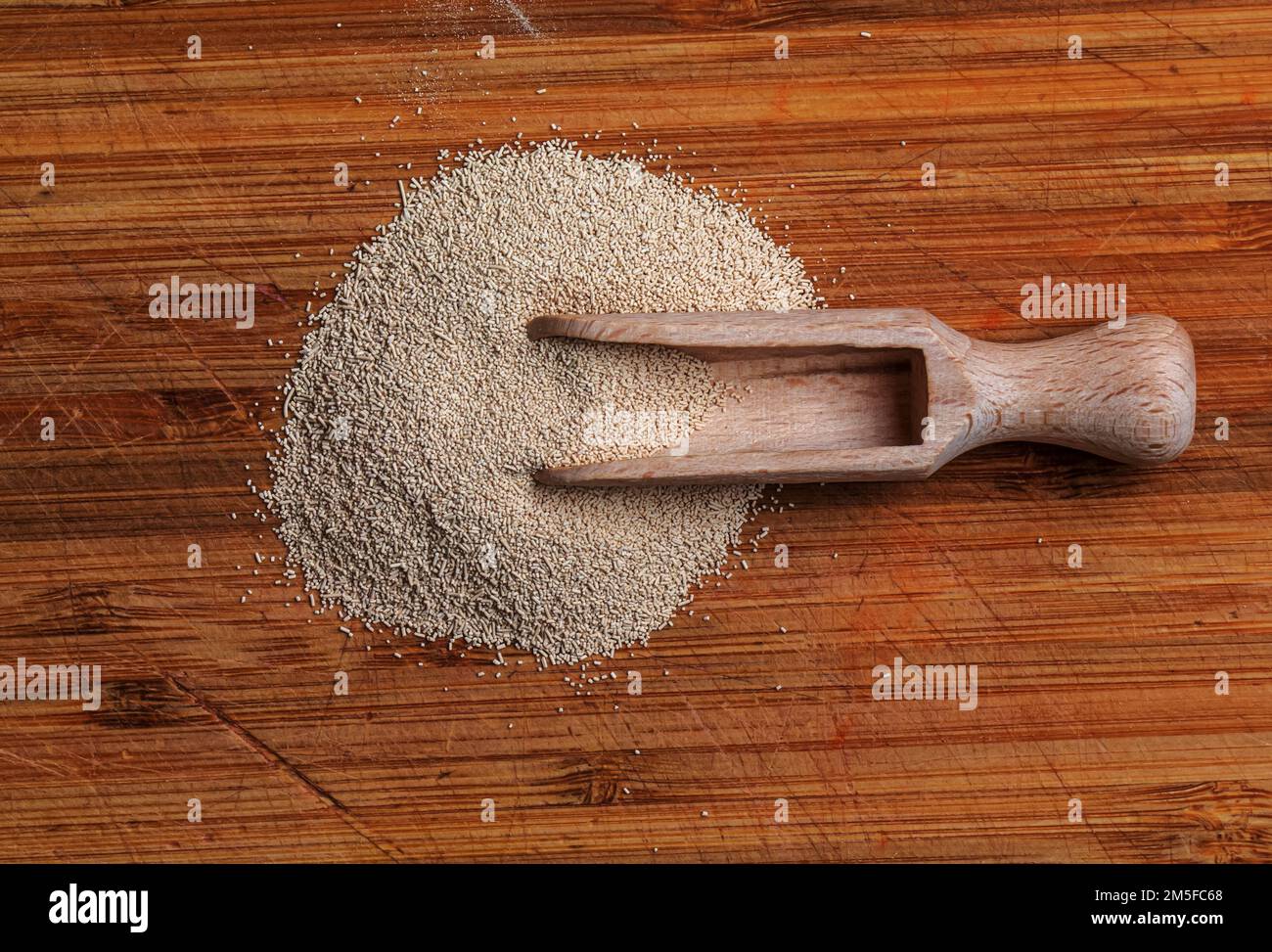 Dry yeast background for use as a background image or texture Stock ...