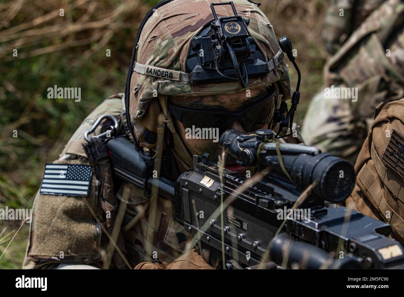 U.S. Army Soldiers from Braves Company, 4th Battalion, 23rd Infantry ...