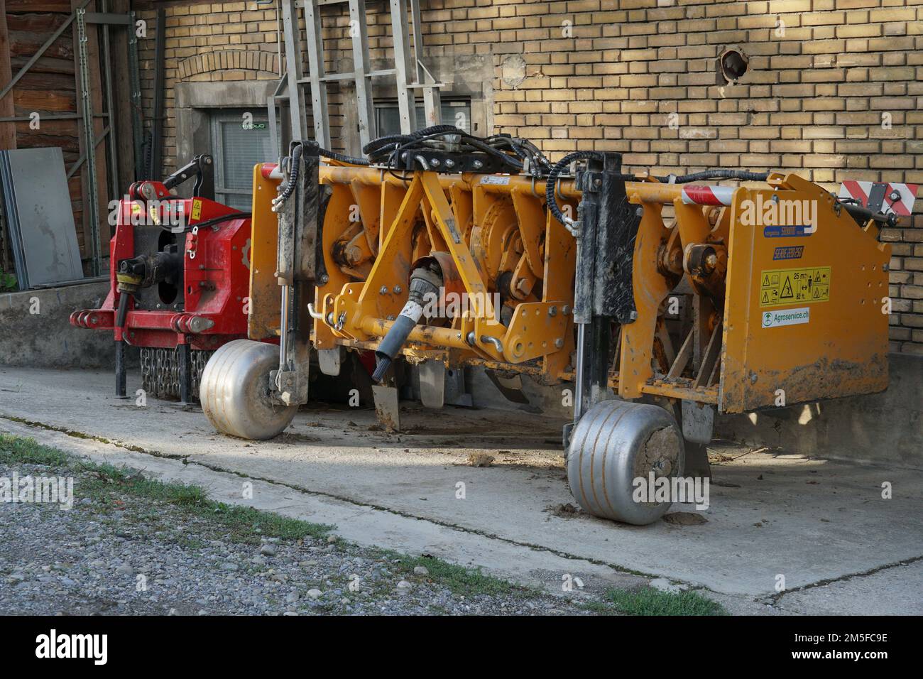 Soil spading machine hi-res stock photography and images - Alamy
