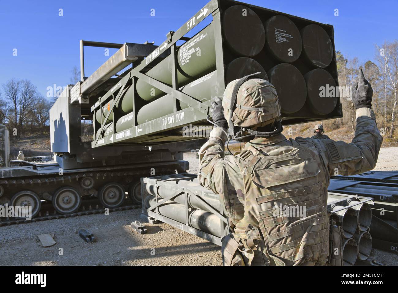M270 multiple launch rocket system hi-res stock photography and images ...