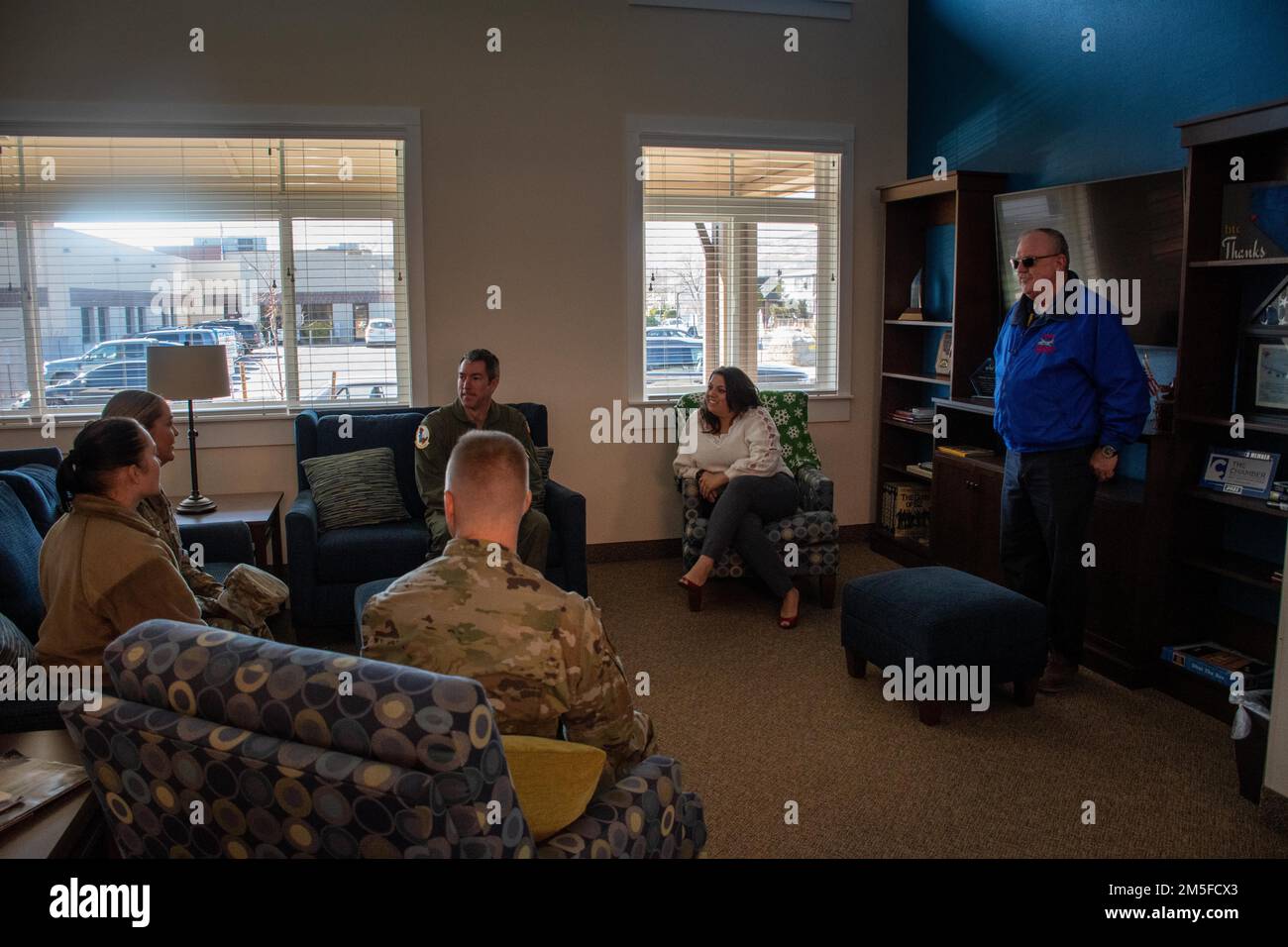 Col. Jeremy Ford, Wing Commander of the 152nd Airlift Wing, Chief ...