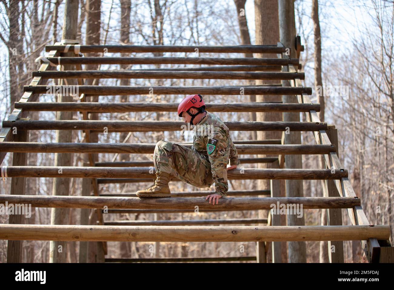 U.S. Army Sgt. David Monk, with the Headquarters and Headquarters ...