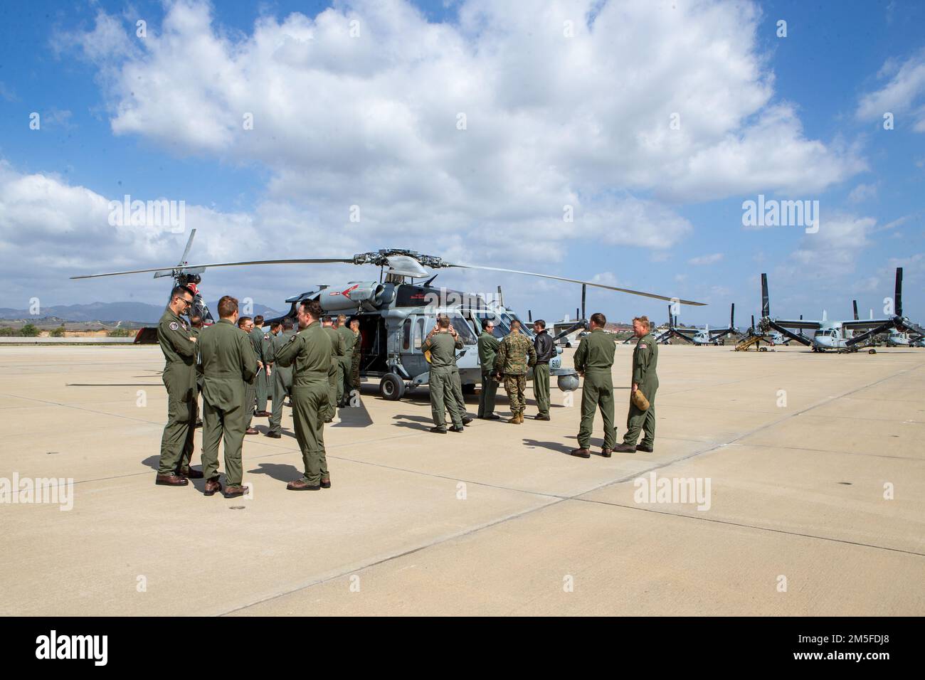 U.S. Marines with Marine Aircraft Group 39, 3rd Marine Aircraft Wing ...