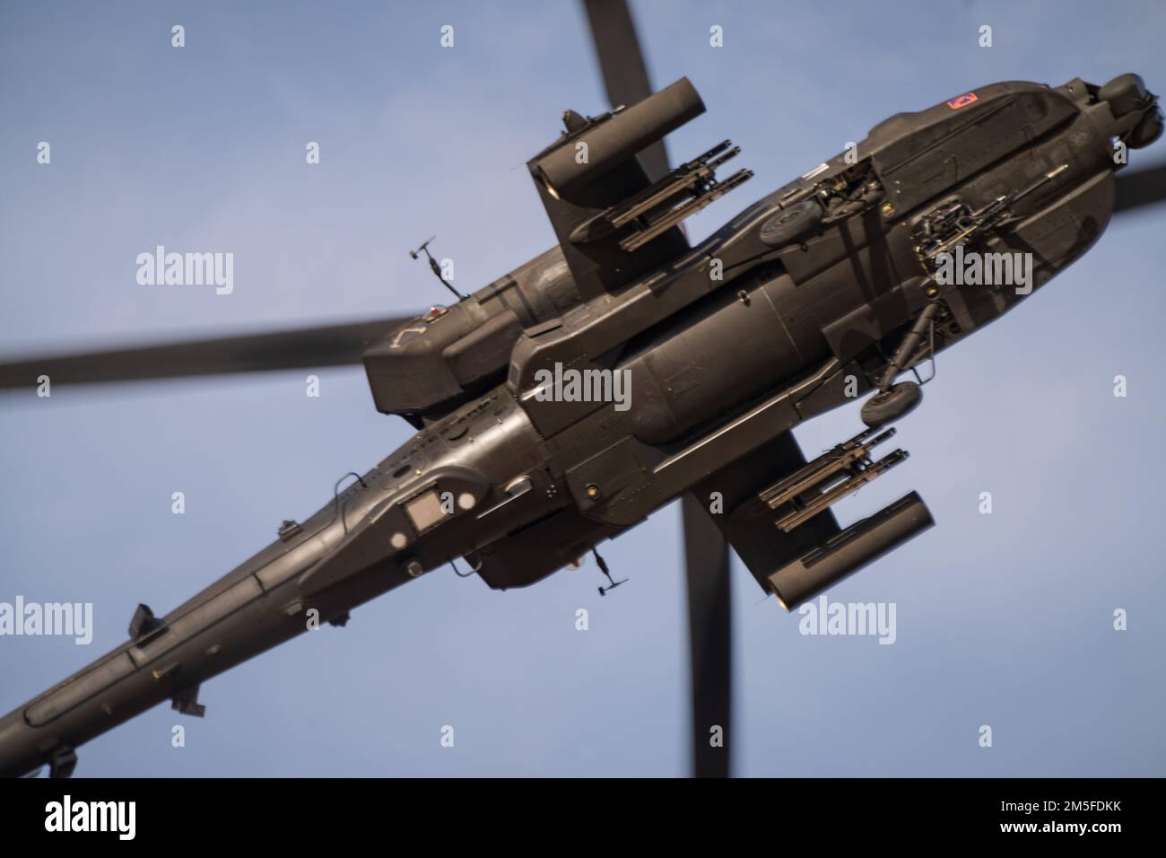 A U.S. Army AH-64D Apache Longbow helicopter assigned to 1-3rd Attack ...