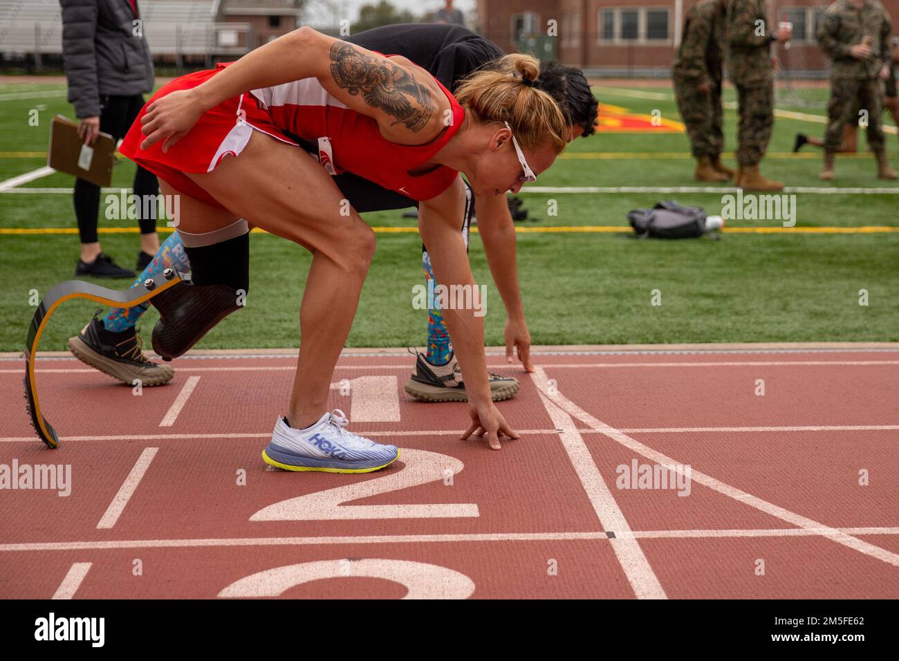 U.S. Marine Retired Sgt. Peter Keating and Retired Cpl. Sebastian ...